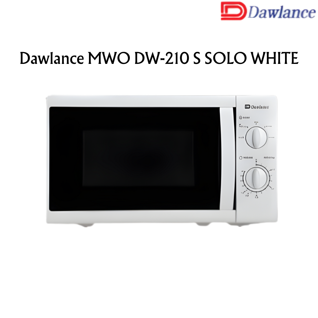 Heating Microwave Oven Dawlance MWO DW-210 S SOLO WHITE– My Store